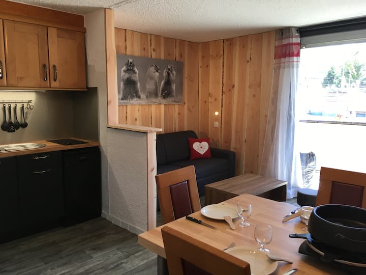 Appartement 5 Personnes Chaleureux Pied Des Pistes - Les Deux Alpes
