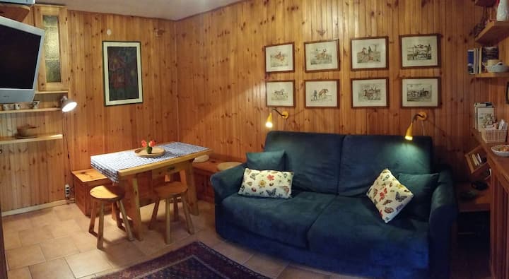 Bilocale 4 Posti In Champoluc Con Giardino - Champoluc