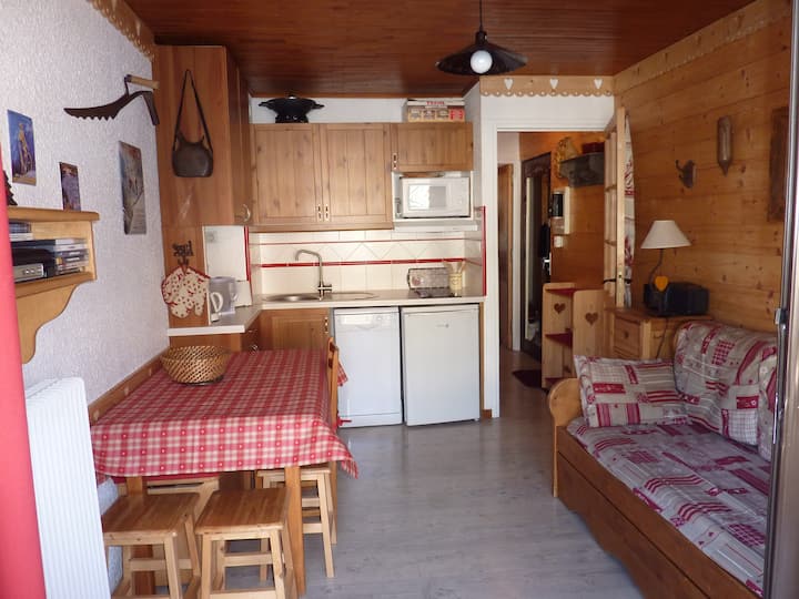 2 Pièces Calme Au Pied Des Pistes Park Privé - Les Deux Alpes