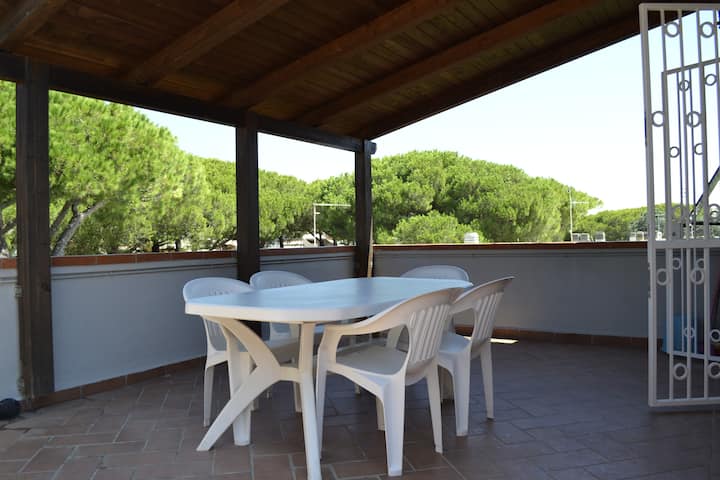 Appartamento A 30m Dalla Spiaggia, Con Vista Mare - 카스틸리오네델라페스카이아