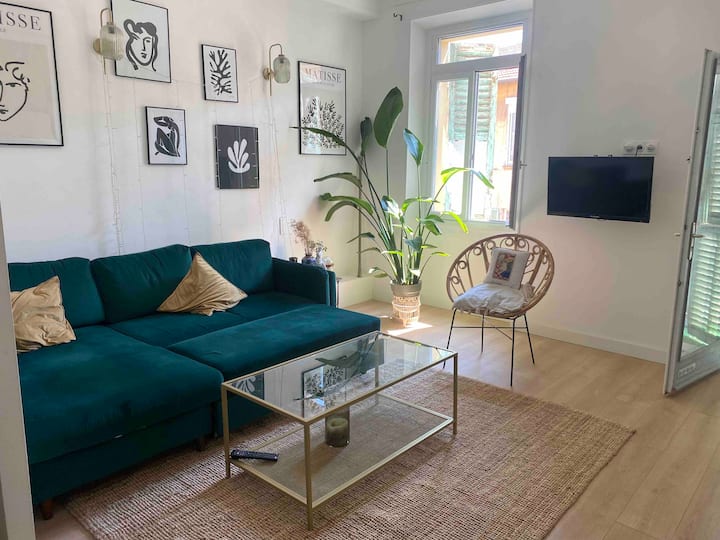 Chambre Dans Appartement Cosy Dans Le Centre - Villefranche-sur-Mer