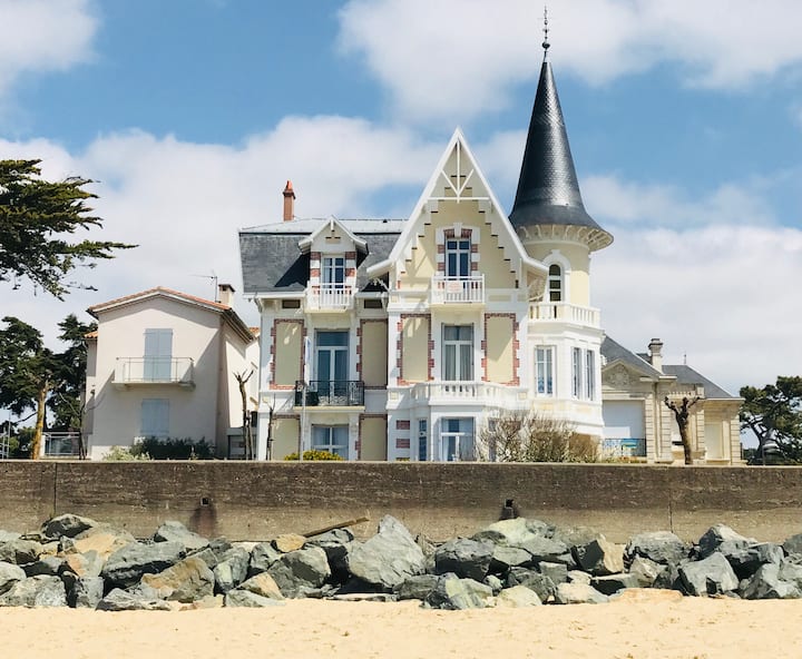 Appartement Dans Villa Historique Face à L’océan - Meschers-sur-Gironde