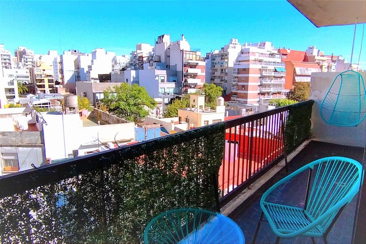 Bright, Homey And Familiar In Parque Centenario - Buenos Aires