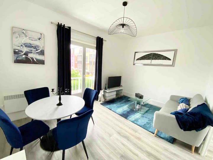 Le "Modern'blue"  Entre Plage Et Centre Ville - Eu