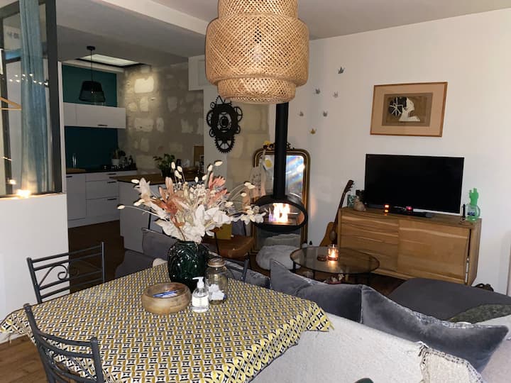 Appartement Cosy Avec Terrasse Et Garage - Bordeaux