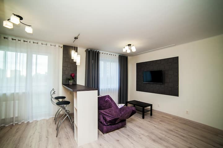 S Konditsionerom Wi-fi Nedaleko Ot Nemigi Minsk 24/7 Apartments - 明斯克