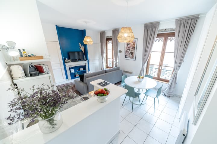 Le Edison 2 Pers-3 Min à Pieds Métro Guichard - Lyon