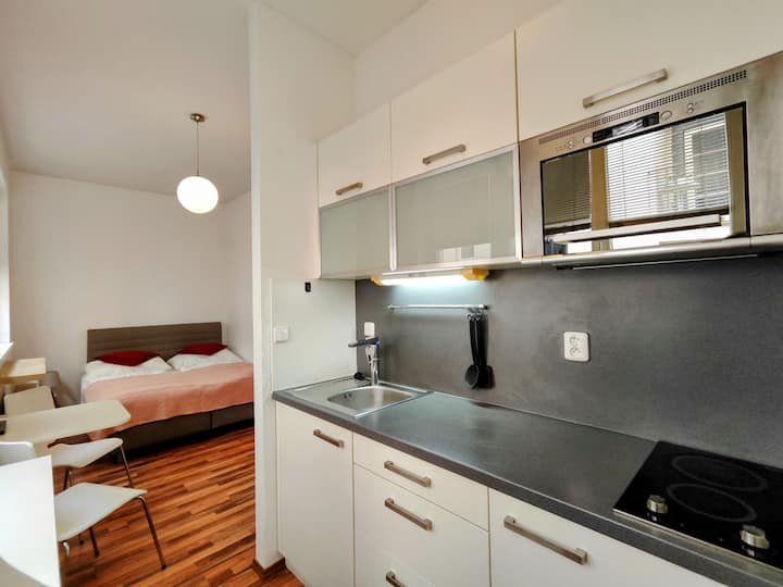 City-center Studio Apartment • Quiet & Cozy - Praga