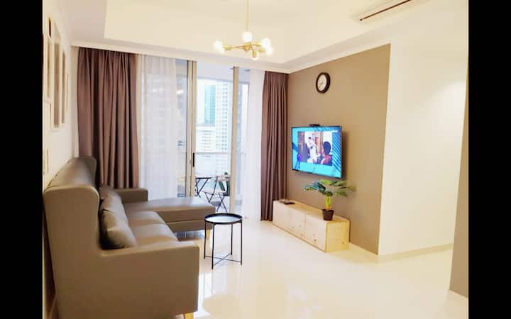 135m2 Luxury Apartment With Private Lift 3 Bedroom - Jakarta