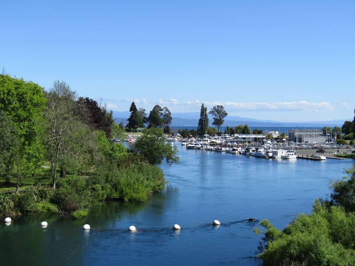 Moderno Apartamento Junto Al Río, Cerca De La Ciudad Y Tiene Wifi - Taupo