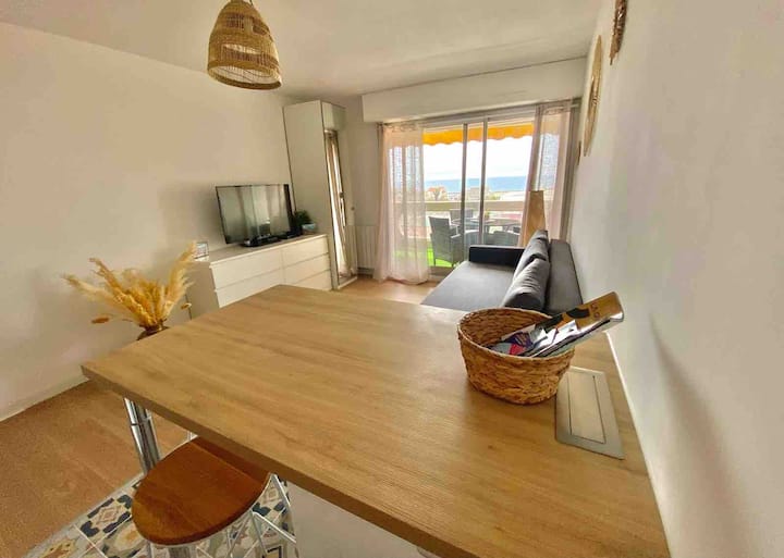 Studio Avec Vue Mer Terrasse Et Parking - Mauguio
