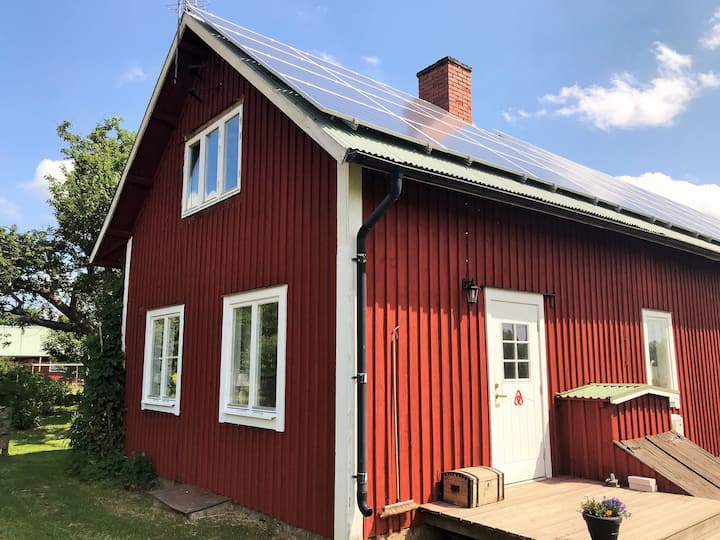 Cozy House On Organic Farm 10 Min From Downtown - Taberg