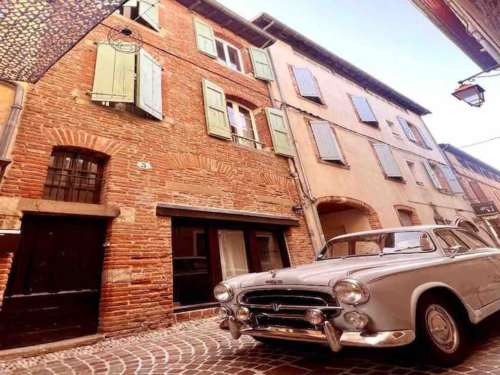 Maison Médiévale  - Hypercentre - Familiale- Clim - Albi