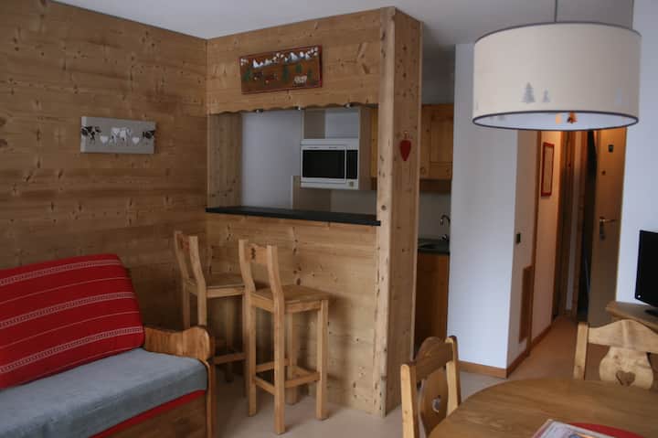 Appart 4p Plein Sud Ski Aux Pieds - Saint-François-Longchamp