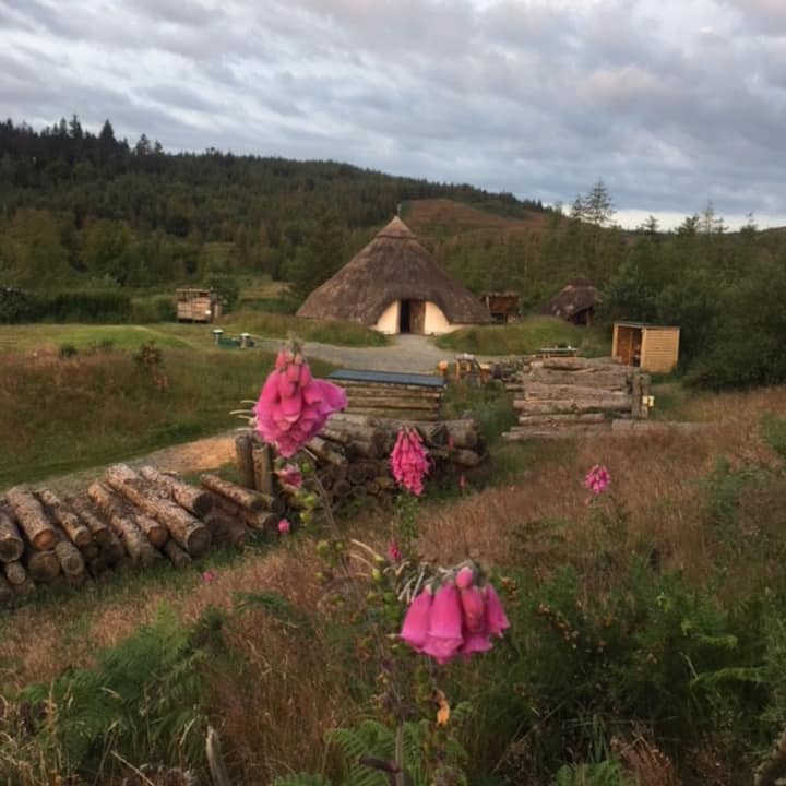Celtic Roundhouse At Marthrown Of Mabie - Caerlaverock Castle