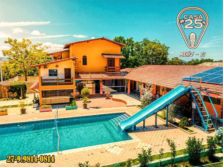 Casa 25 Meaipe (Casa Completa, 7 Suites) - Guarapari