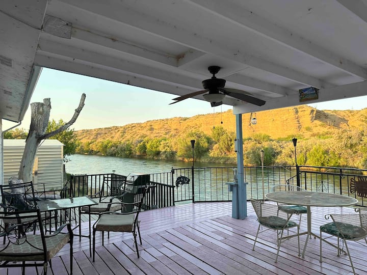 Come Relax, Enjoy, Have Fun On The Riverfront Deck - Truth or Consequences, NM