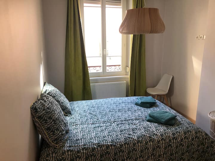 Appartement Cosy, 2 Lits, Central Place Guichard - Lyon