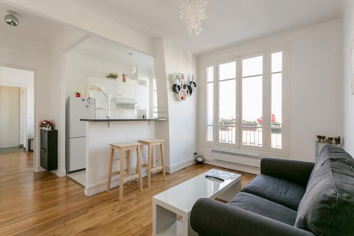 Appart Spacieux & Lumineux Roland Garros | Paris - Boulogne-Billancourt