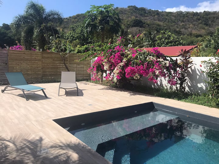 Studio « Kay Vétiver » Plage à 100m, Bourg à 2km - Martinique