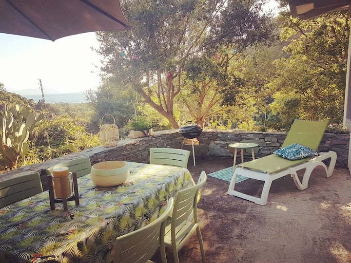 Domaine De Stazzona, Villa 6/8 Personnes Avec Vue - Canari