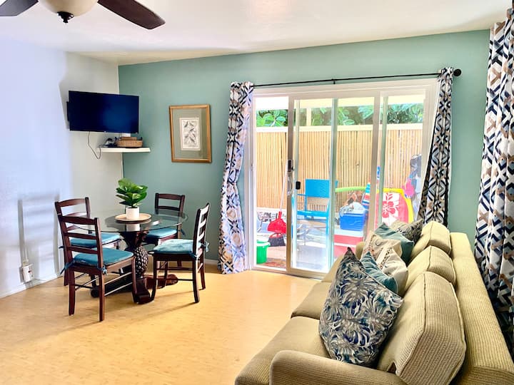 The Cozy Big Studio- 30+ Days! - Kahalu’u Beach Park