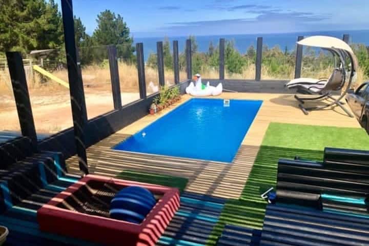 Maravillosa Casa Con Vista Al Mar - Pichilemu