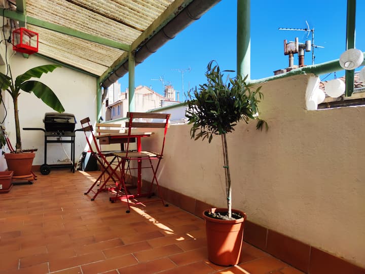 Appartement Climatisé Avec Terrasse Plein Sud - Marseille