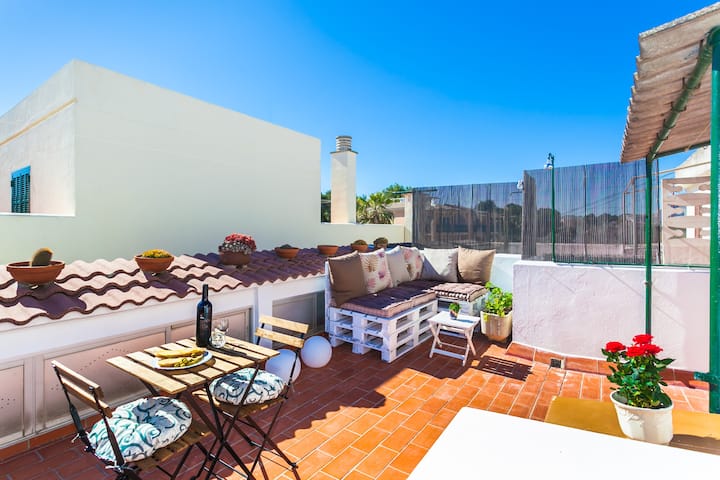 Apartment With Chill-out Terrace And Barbecue - Can Picafort