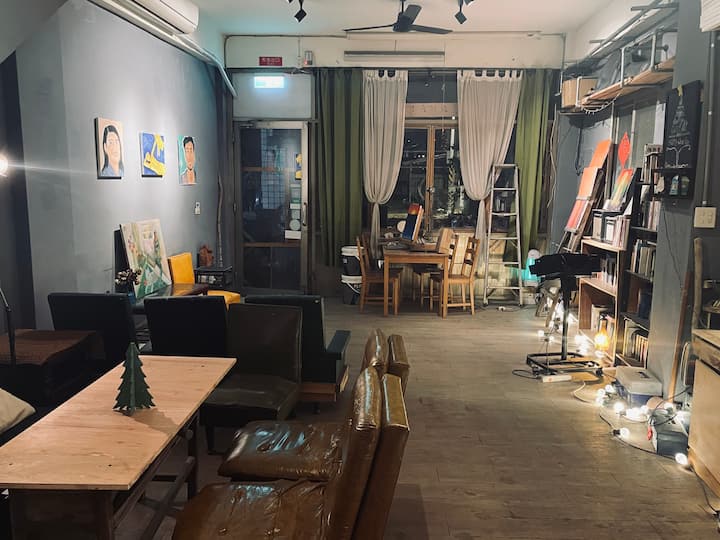 工作室 請進 / 雙人陽台雅房 。Studio  Enter （Double Room） - Hualien County