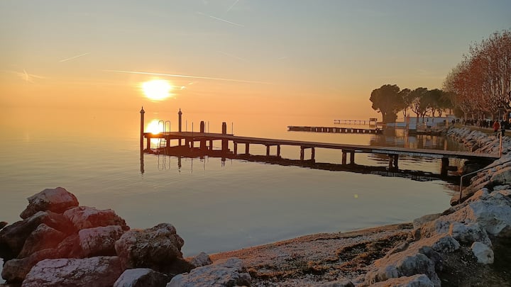 Haus Am Gardasee Wartet Auf Dich - Lazise, Italien