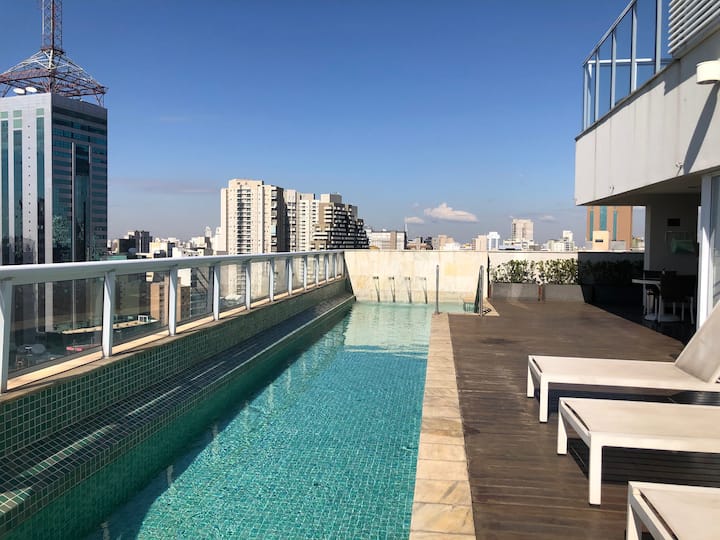 Studios Be Paulista! Shopping/vaga/vista/eventos - São Paulo