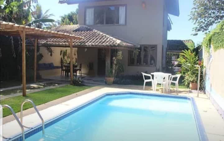 Casa São Francisco, Muito Confortável, C/4 Quartos - Porto Seguro