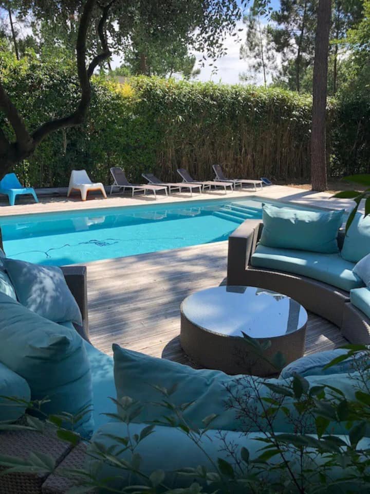 Vamos A La Playa, 10pers, Piscine Et Sauna Privée. - La Palmyre