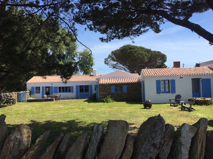 Belle Maison Familiale, Plage Du Marais Salé - L'Île-d'Yeu