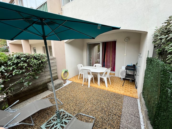 Studio Climatisé Avec Jardin Et Plage à 250m - Saint-Mandrier-sur-Mer