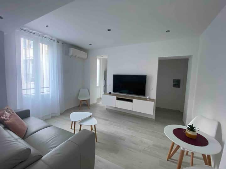 Cannes Centre Banane - Cocon Au Calme -400m Plages - Cannes