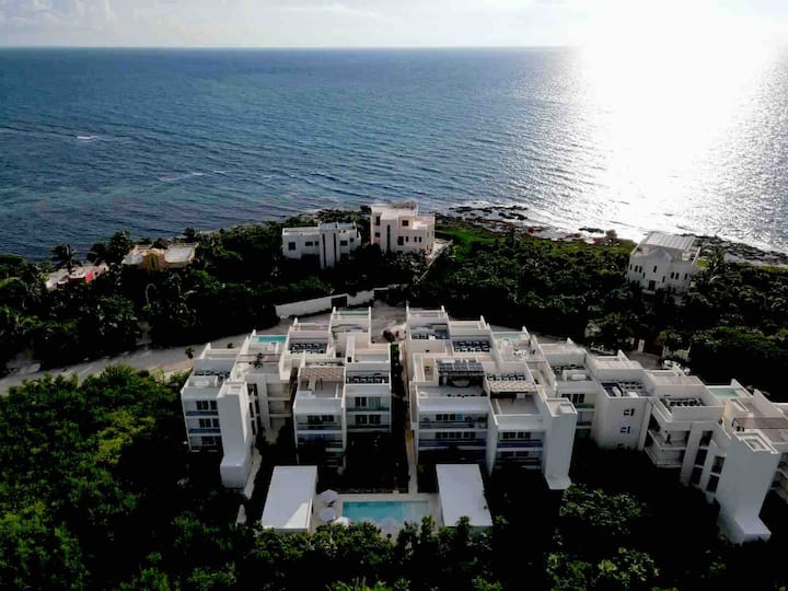 ¡Your Oasis By The Beach! Loft In Santamar - Akumal