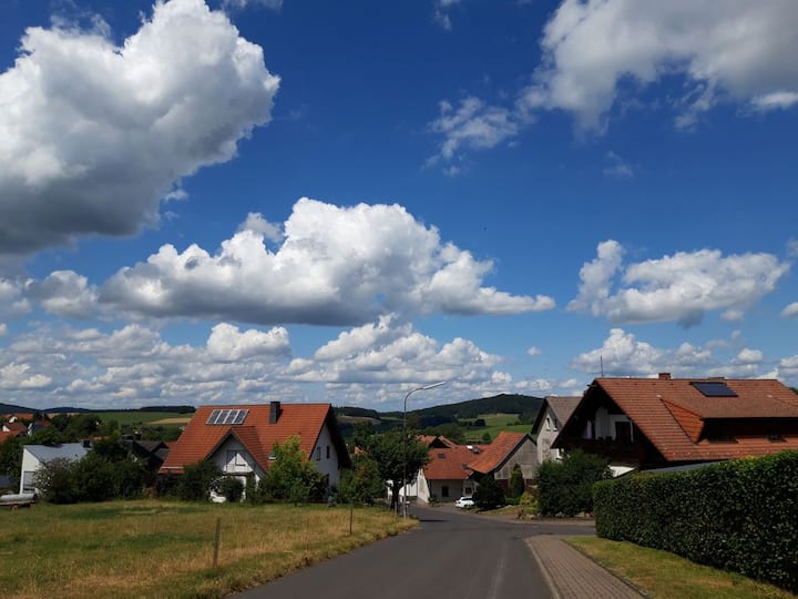 Idyllisches Ferienhaus 85qm Reulbach, Rhön - Tann