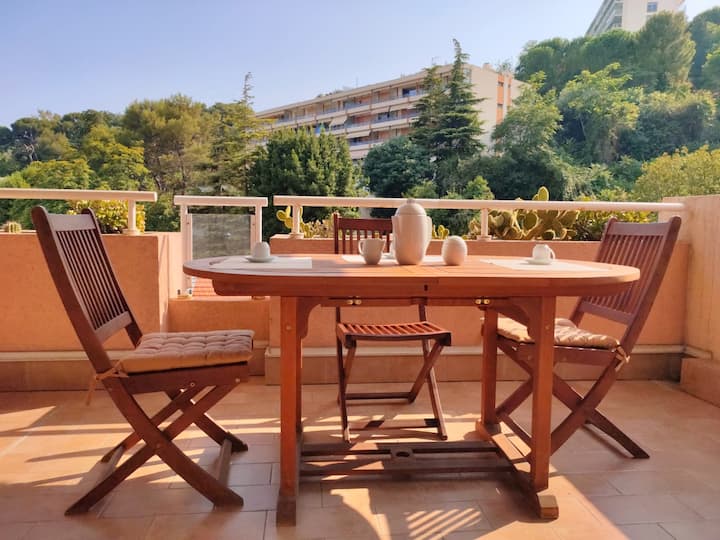 Sun&sea 2-bedroom Apartment With Private Terrace - Roquebrune-Cap-Martin