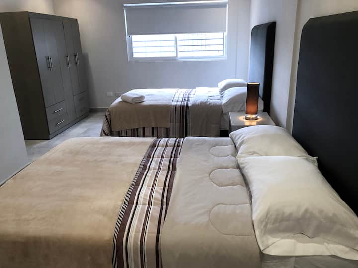 1. Dos Recámaras/1-6 Huéspedes/udem/consuladousa - Santa Catarina, México