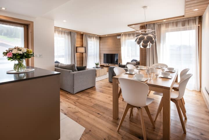 Apt 6 Pers, 3 Ch, Wifi, Piscine, 200m Pistes! A202 - Morzine
