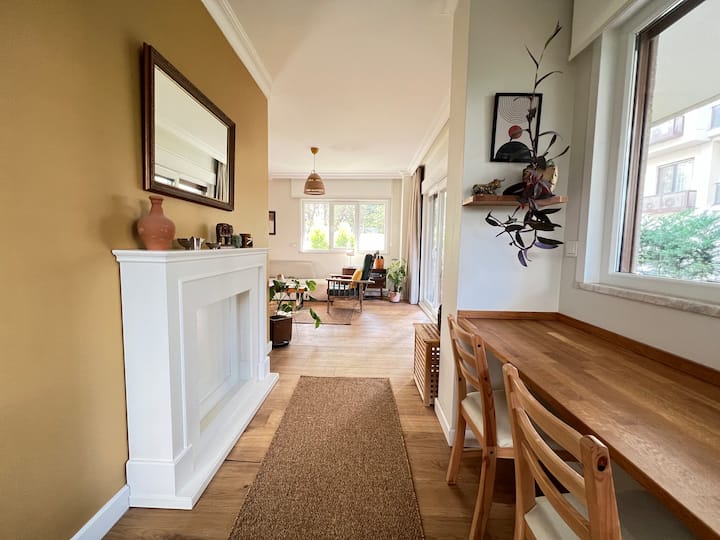 2br, Spacious&bright In A New Building W/ Garden - İstanbul