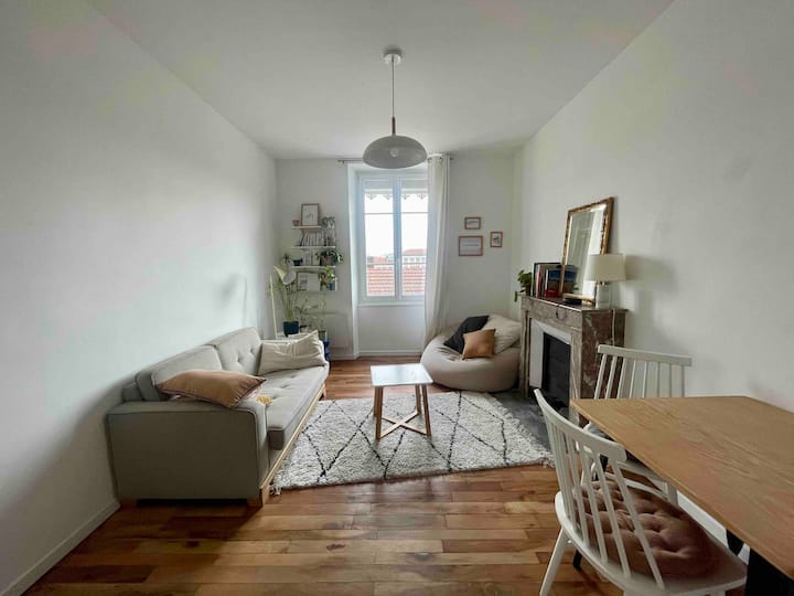 Appartement Championnet- Vue Montagne Et Rue Calme - Saint-Martin-d'Hères