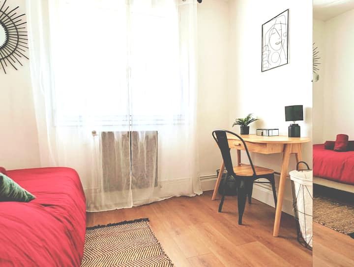 Cosy - Calme, Wifi, Hyper Centre - Tramway 1 Min - Mérignac