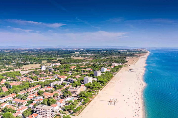 Studio à 100m De La Plage Avec Terrasse Et Parking - Argelès-sur-Mer