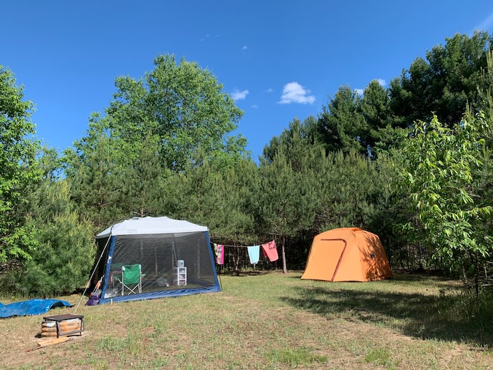 Squid’s Largest Campsite @ Camp Squid! - Frankfort, MI