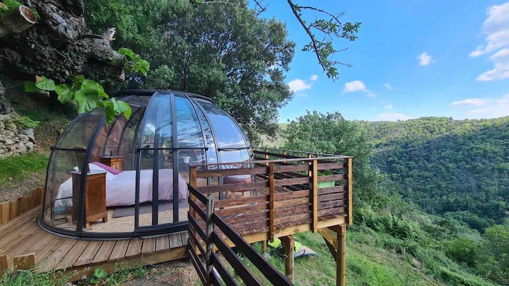 Dôme Bulle Baba Love - Ardèche