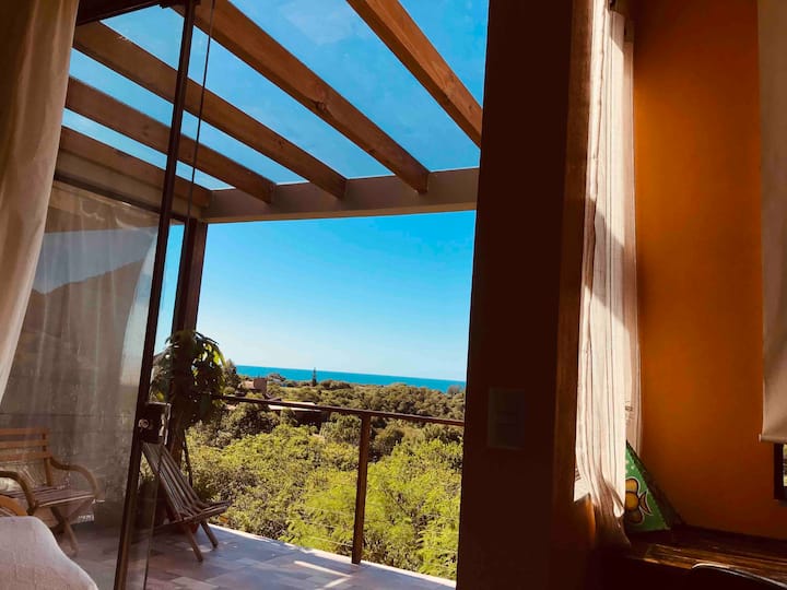 Refúgio Em Garopaba: Linda Vista Do Mar E Dunas. - Garopaba