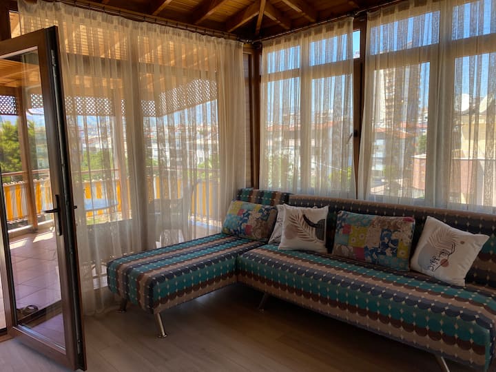 Sahile Yürüme 5 Dk Mesafede Temiz ,Ferah, Geniş - Antalya